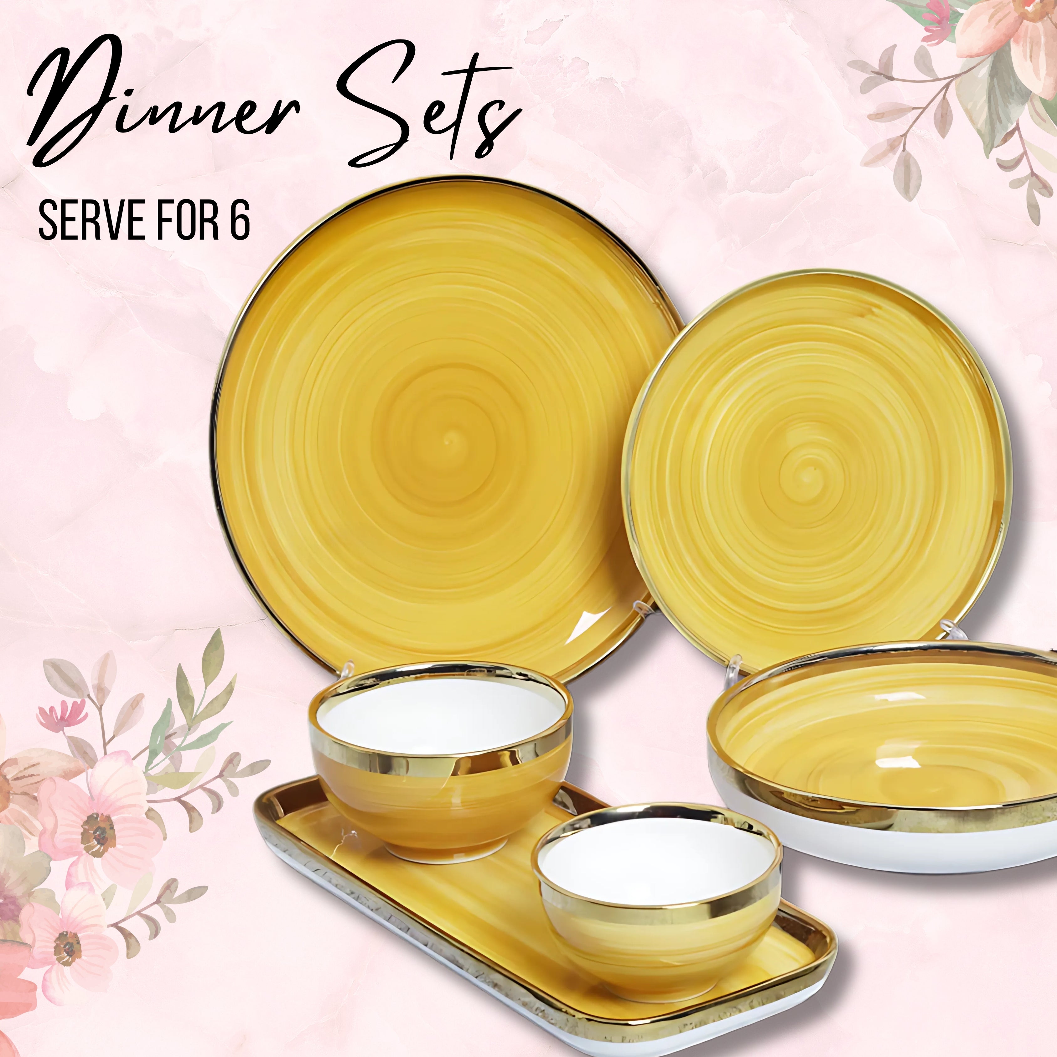 Dinner Set Serve For 6 – Swasha Home Decor